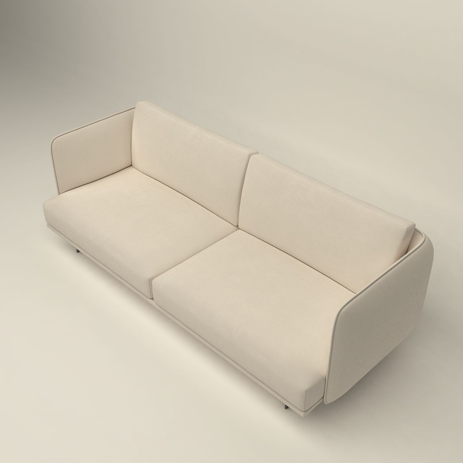Serene Sofa by Mario Ruiz for Joquer 3D model | CGTrader