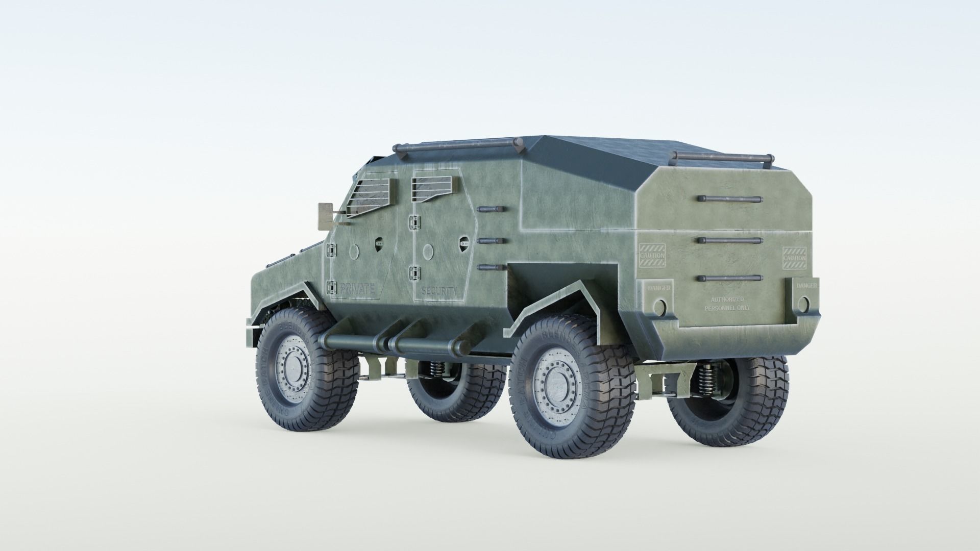 Military Defence Car Project 3d Model with PBR texture free 3D model ...