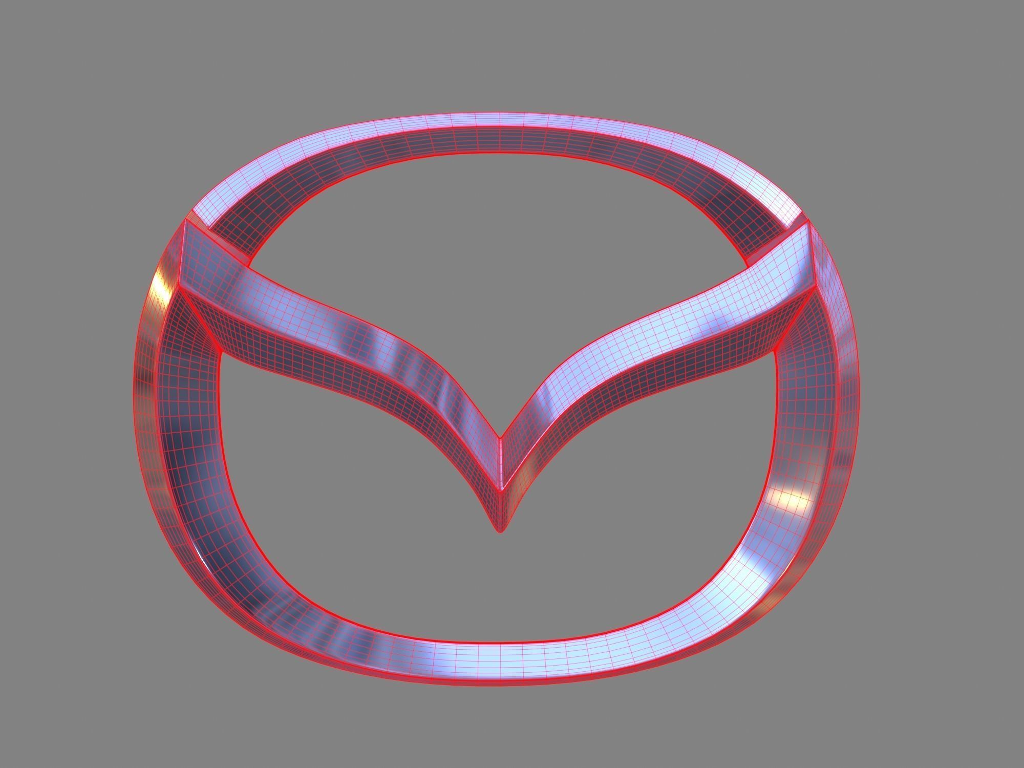 Mazda Logo 3D model | CGTrader