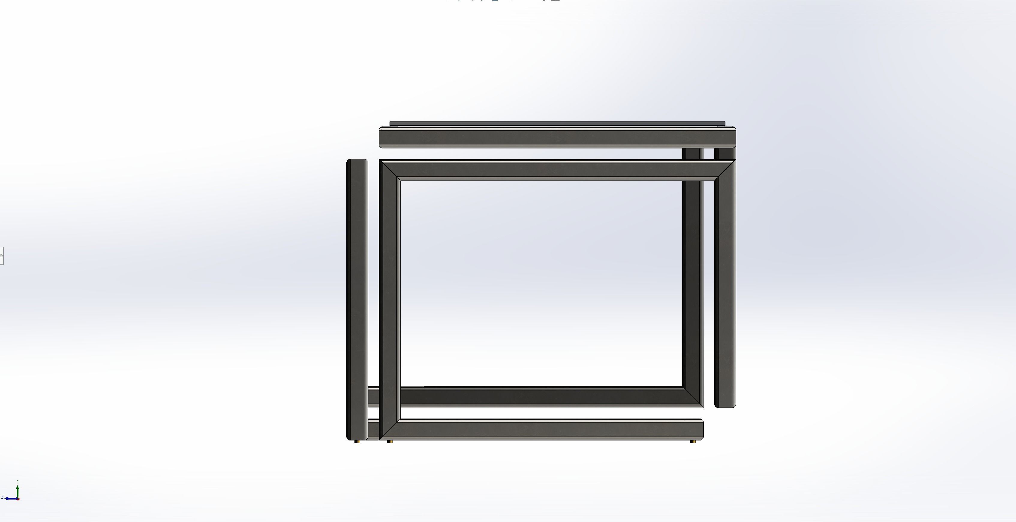 Infinity cube table free 3D model | CGTrader