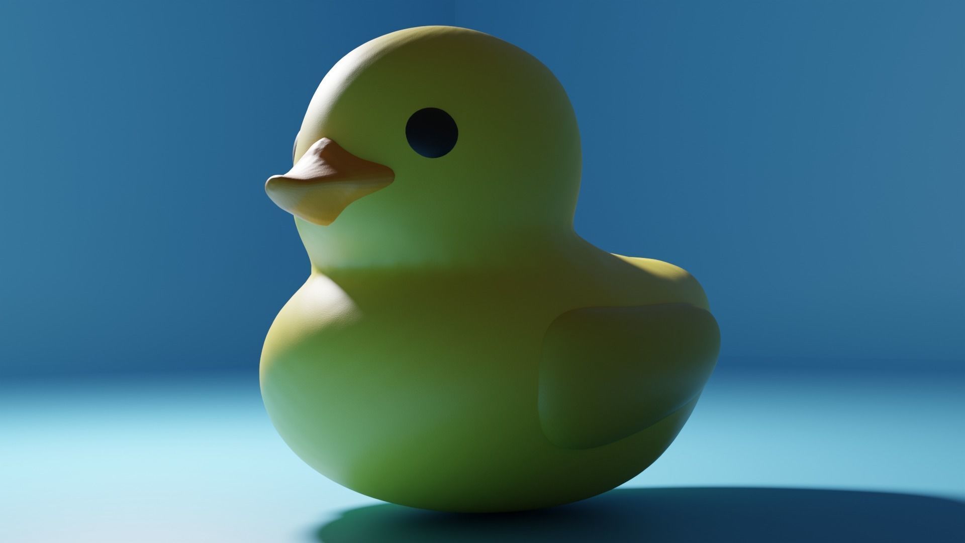 The Rubber Duck free 3D model | CGTrader