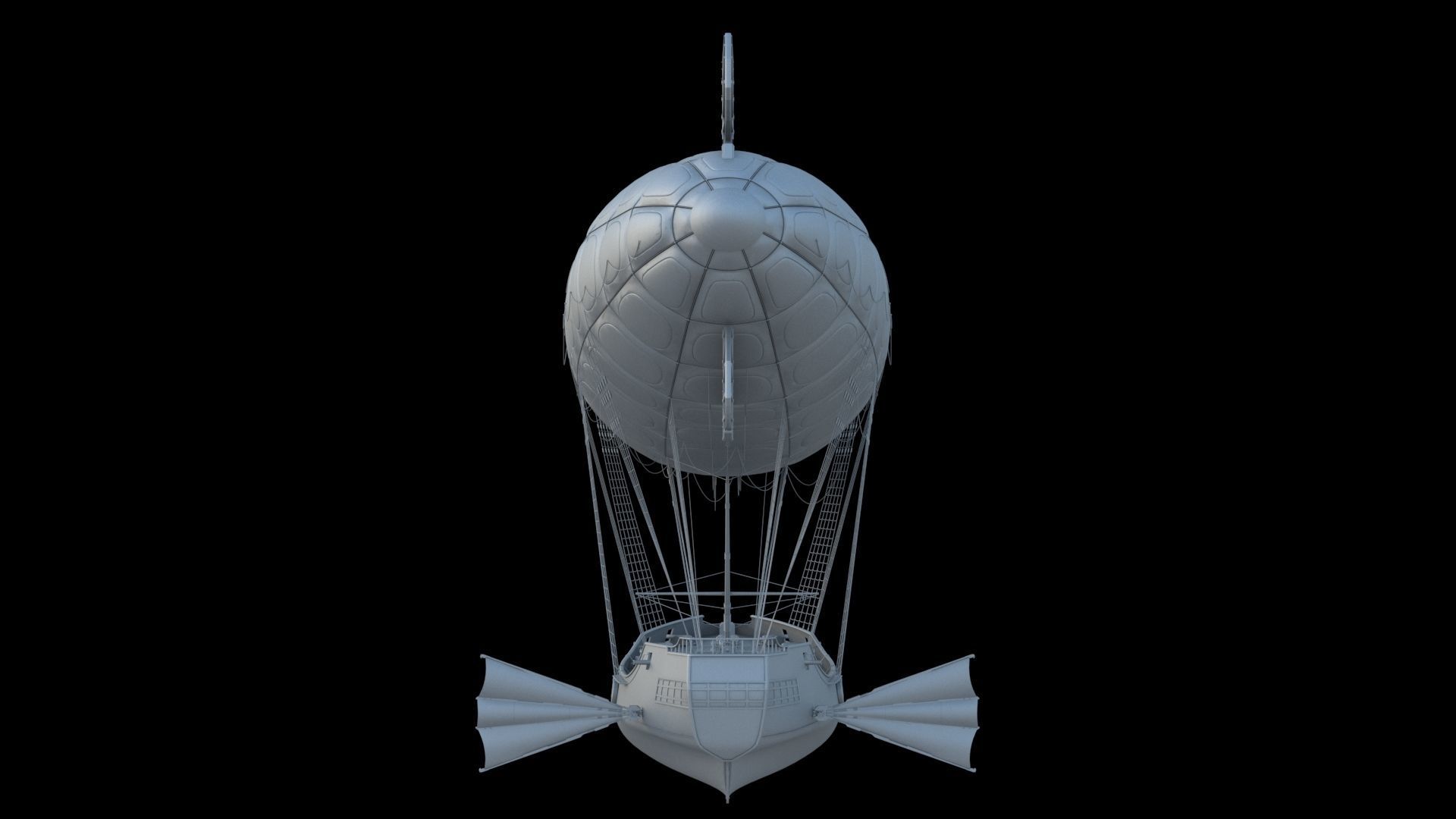 SkyShip 3D model | CGTrader