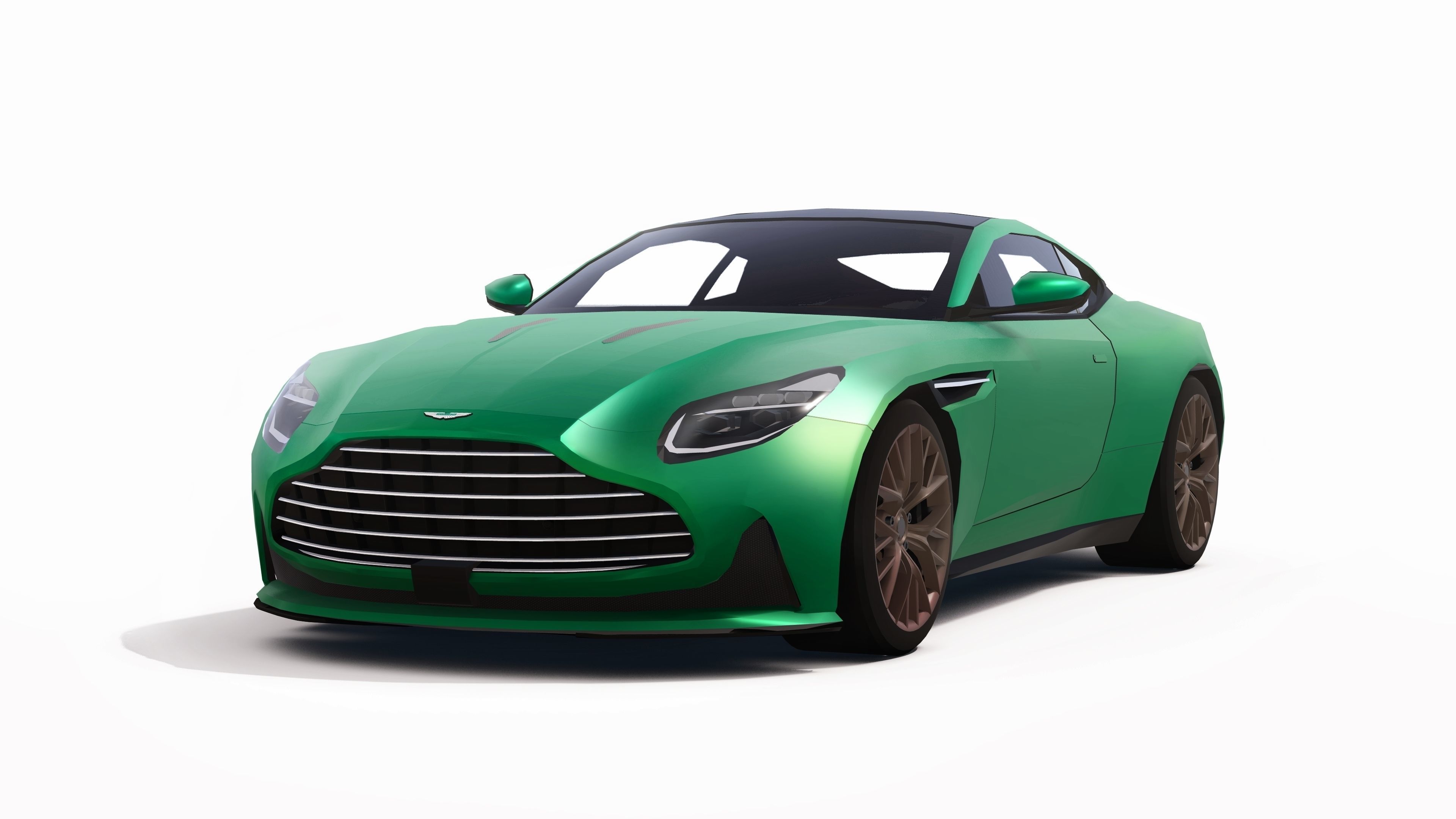 3D model Aston Martin DB12 2024 VR / AR / low-poly | CGTrader