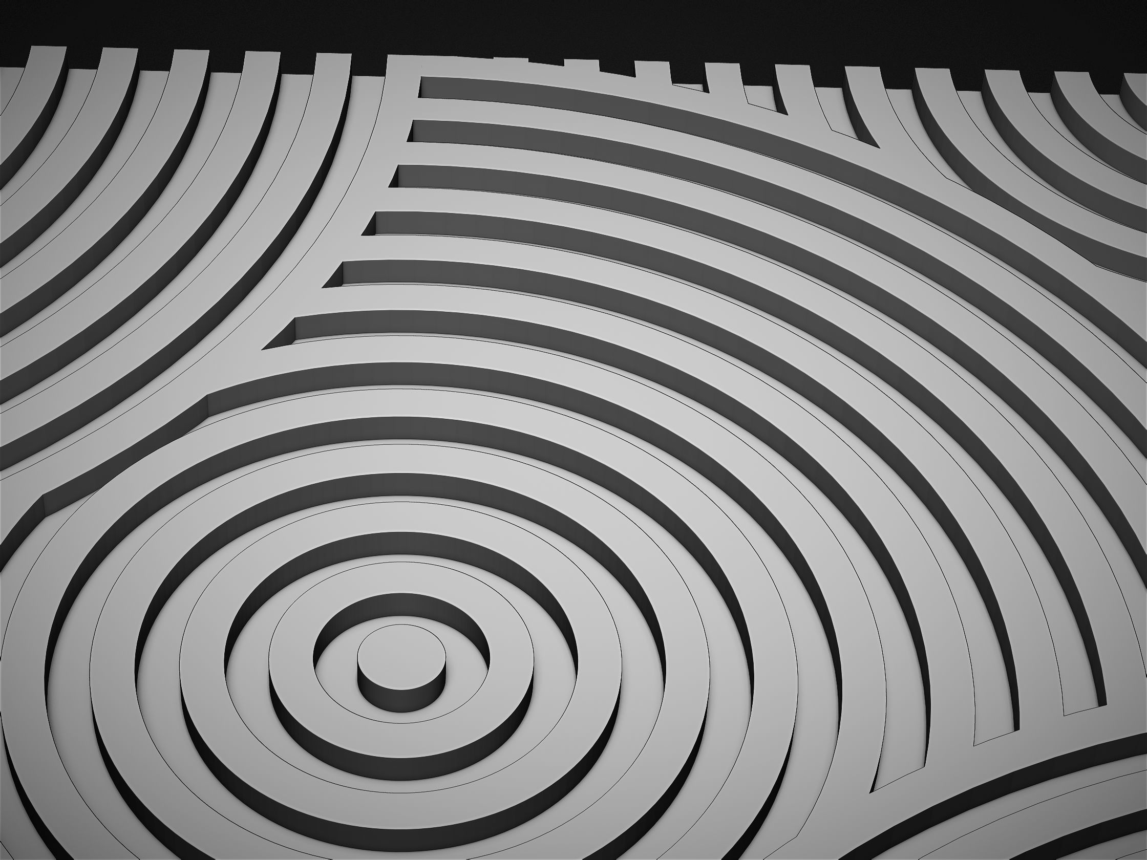 Seamless Geometric Pattern Wall Panel 3d Model 3d Printable Cgtrader