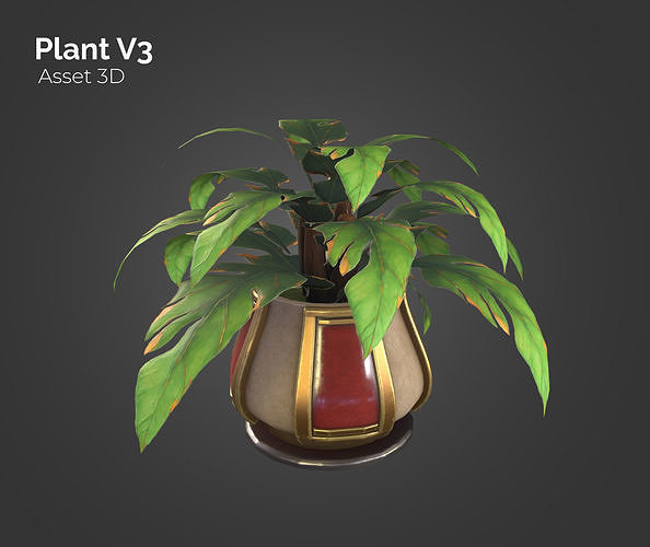 3D model Plant V3 VR / AR / low-poly | CGTrader
