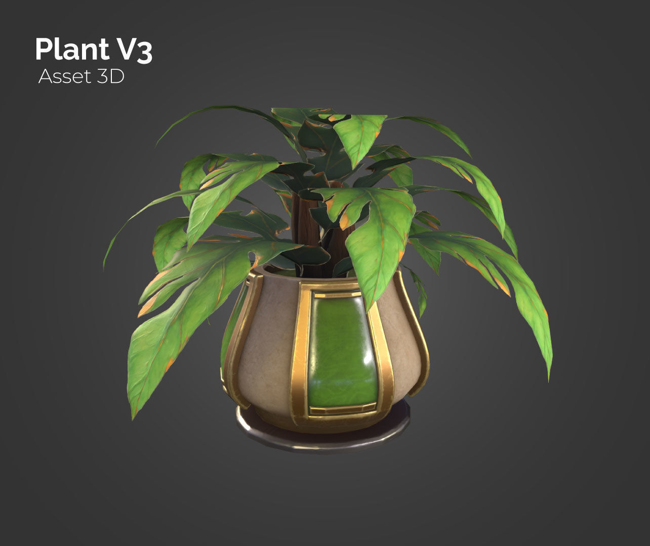 3D model Plant V3 VR / AR / low-poly | CGTrader