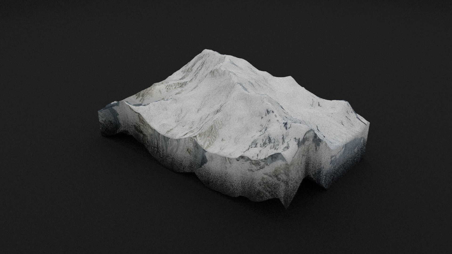 3D model Batura Sar VR / AR / low-poly | CGTrader