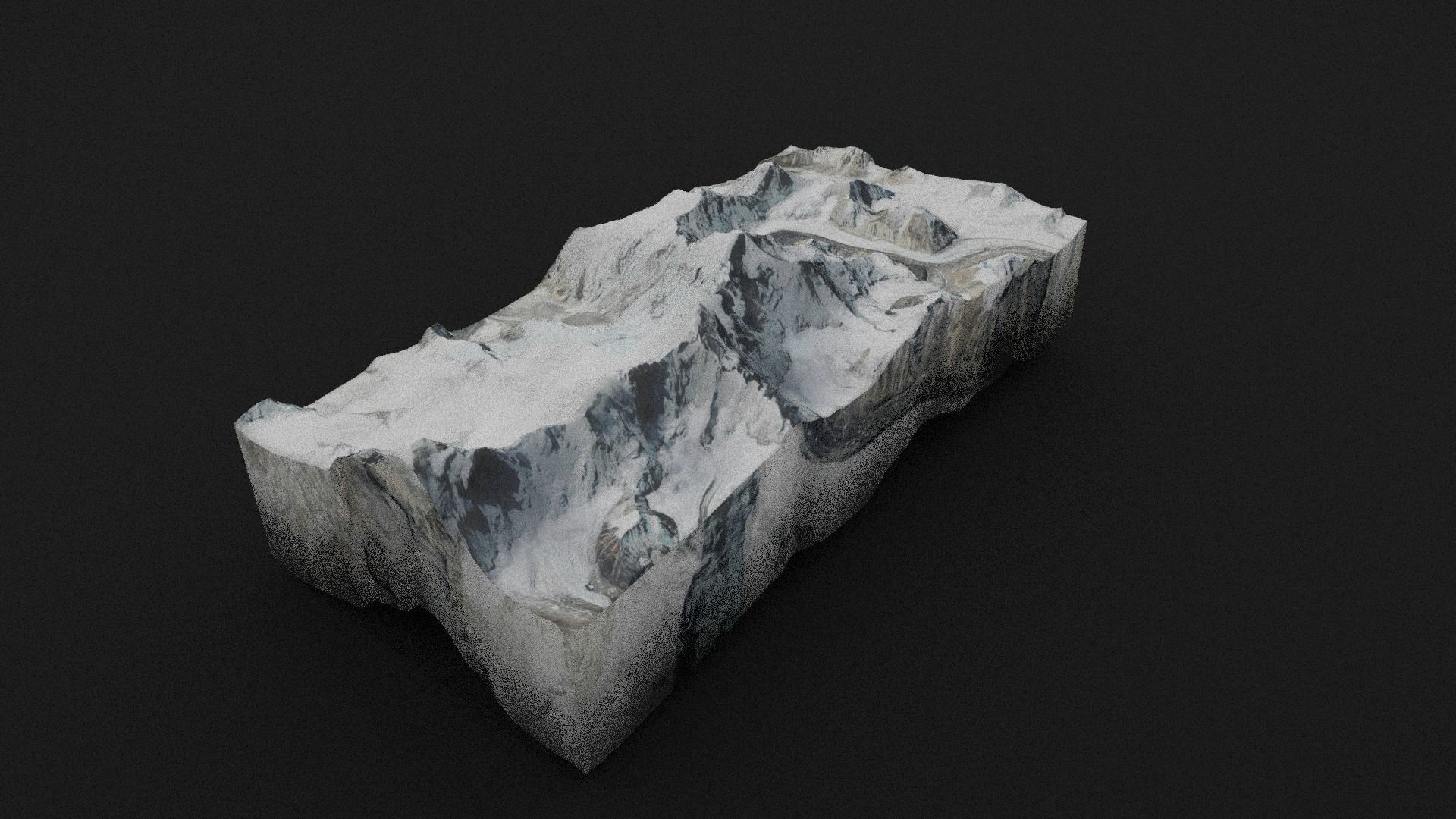 3D model Cho Oyu VR / AR / low-poly | CGTrader