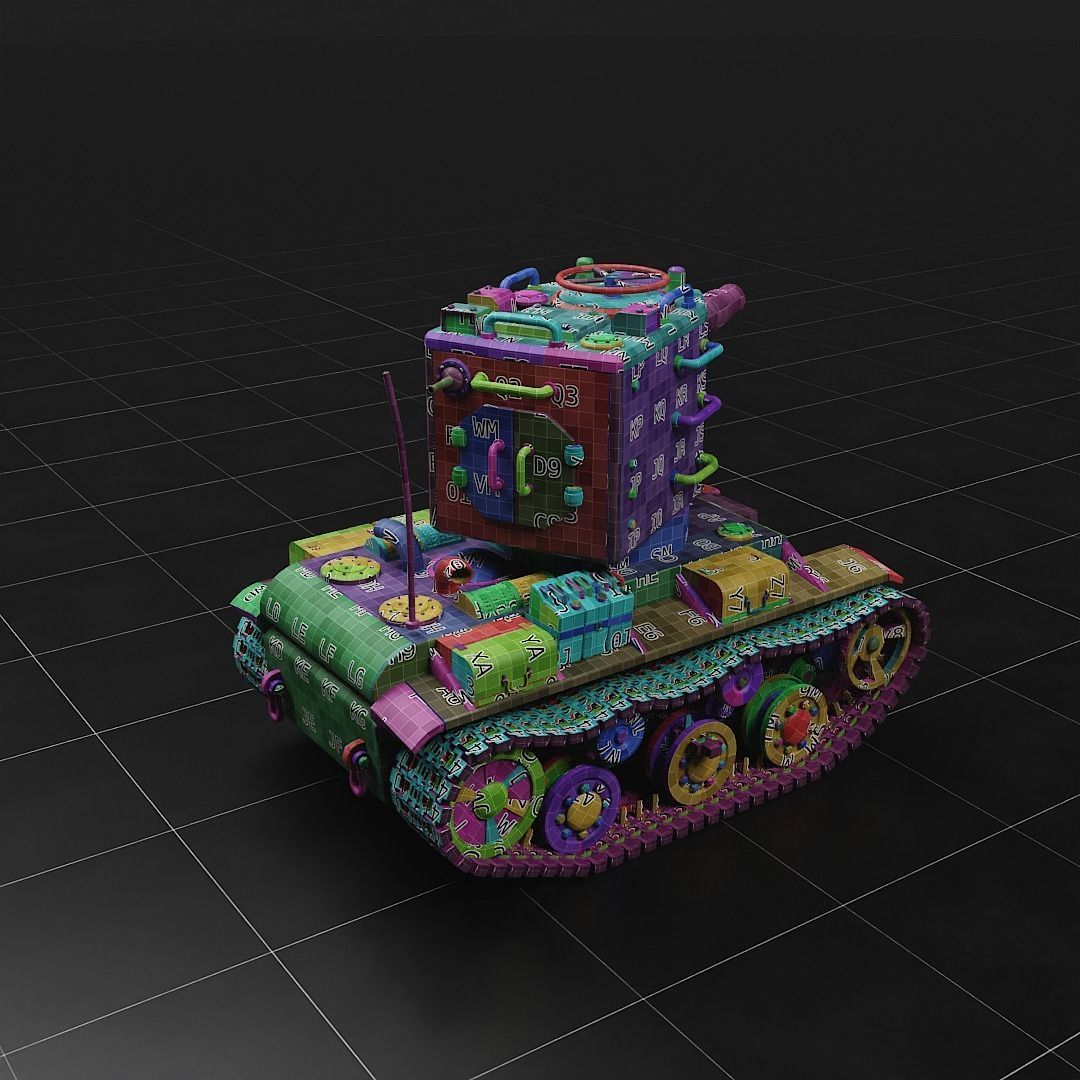 KV 2 - USSR Heavy Tank 3D model | CGTrader