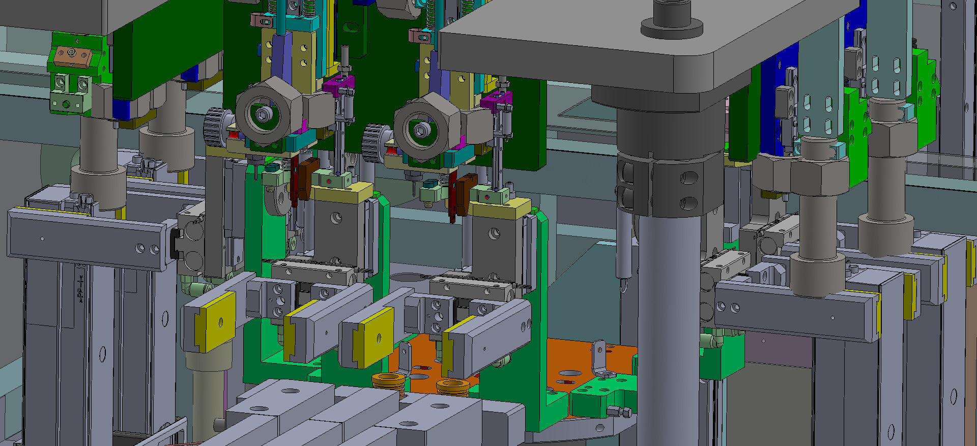 industrial 3D model High precision chip card assembly machine 3D model ...