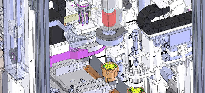 industrial 3D model planetary gear assembly machine 3D model | CGTrader