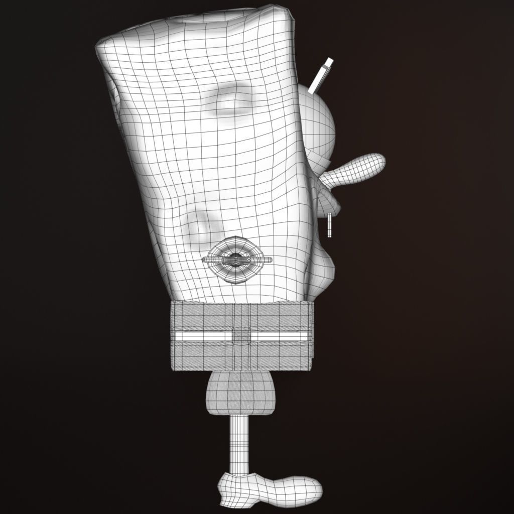 SPONGEBOB FAN ART 3D model | CGTrader