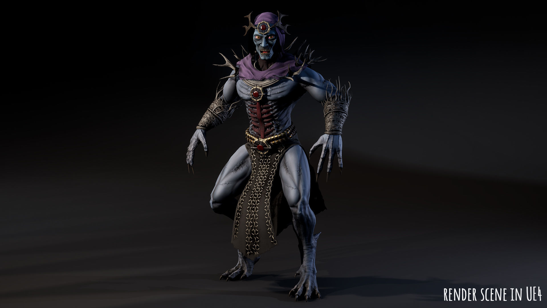 3D model Male Creature Character VR / AR / low-poly | CGTrader