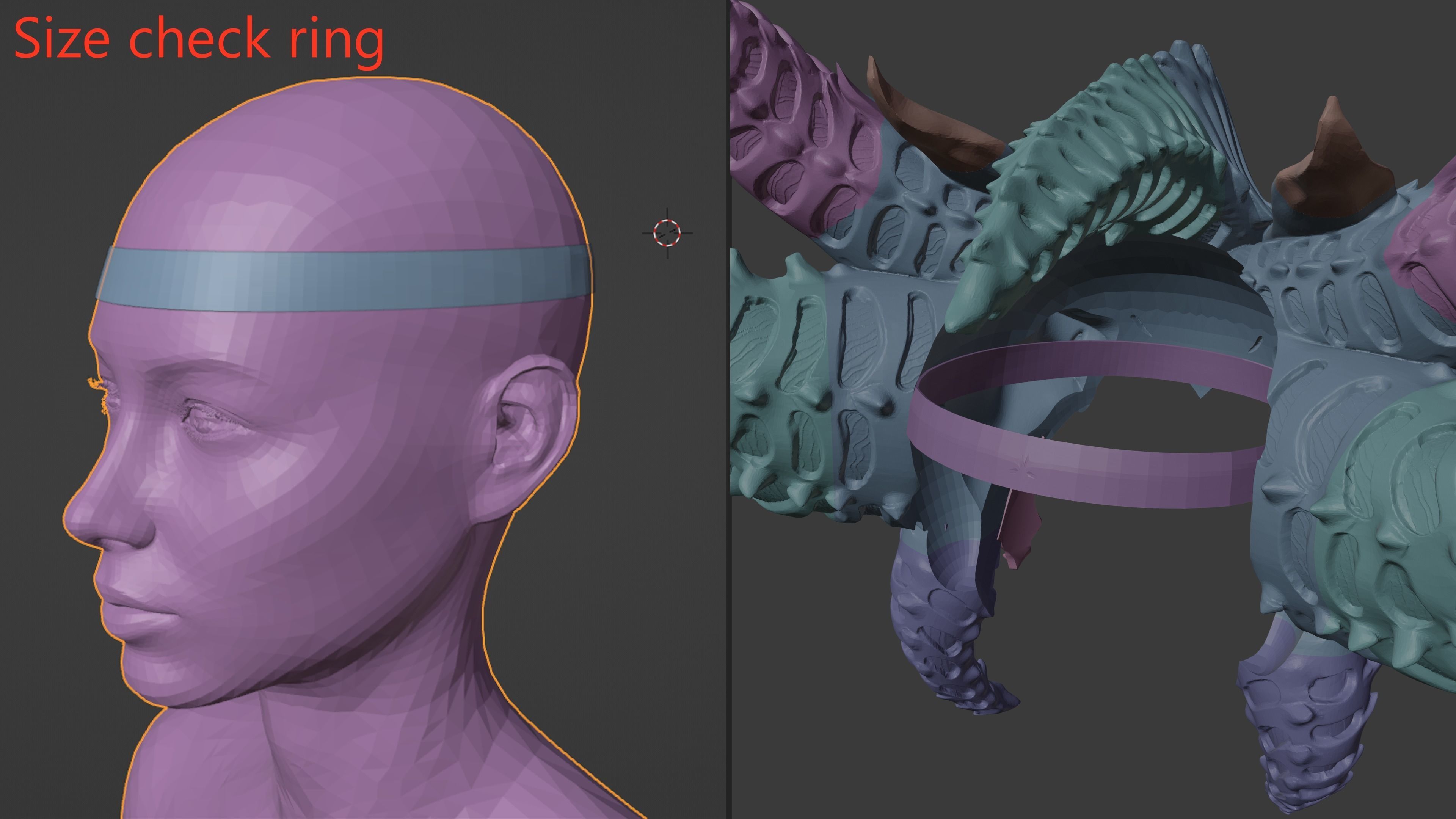 Diablo 4 Lilith Horns final trailer cosplay for cosplay 3D model 3D ...