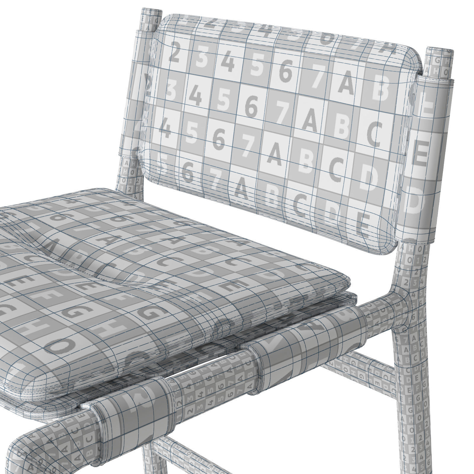 Exteta Levante stool 3D model | CGTrader