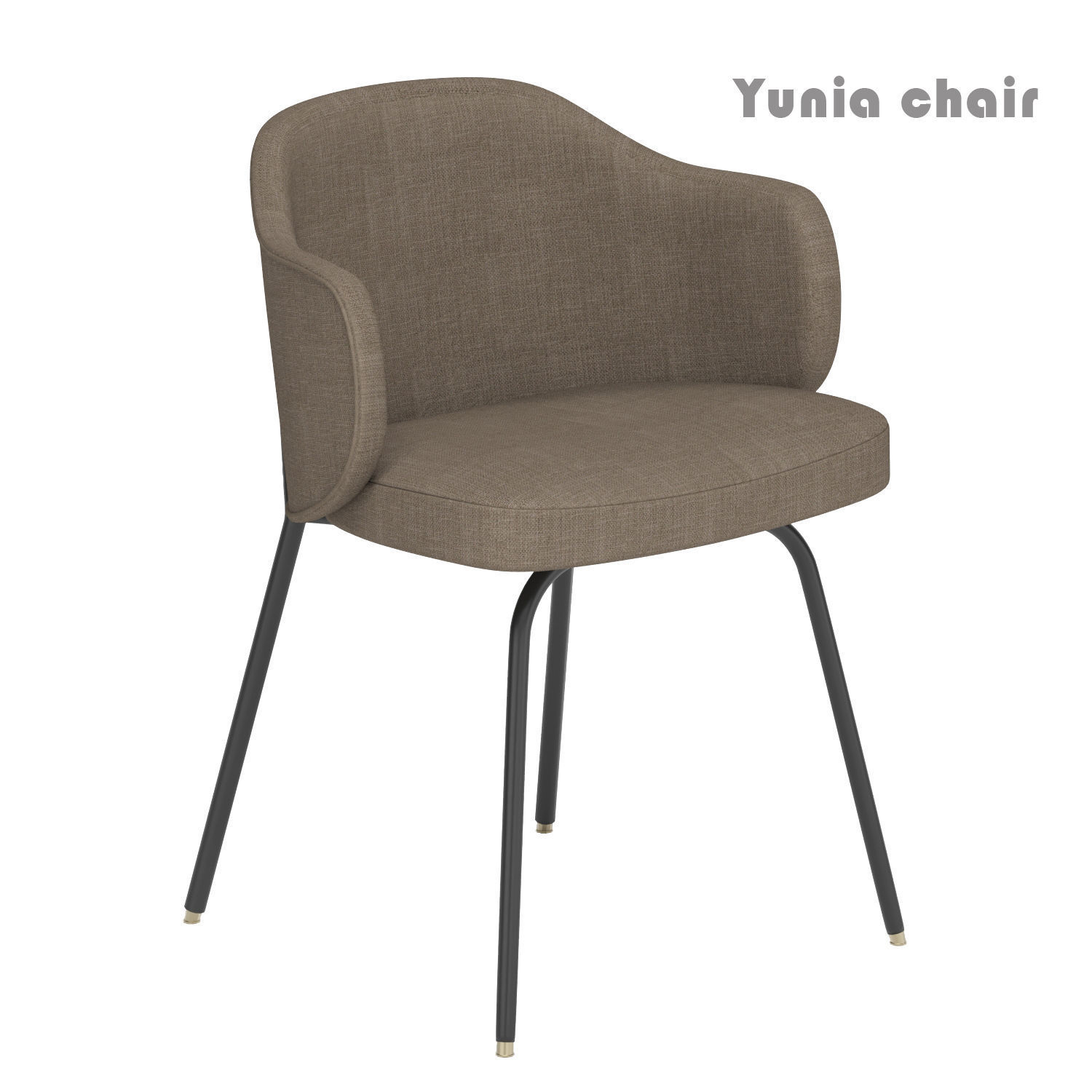Yunia armchair 3D model | CGTrader