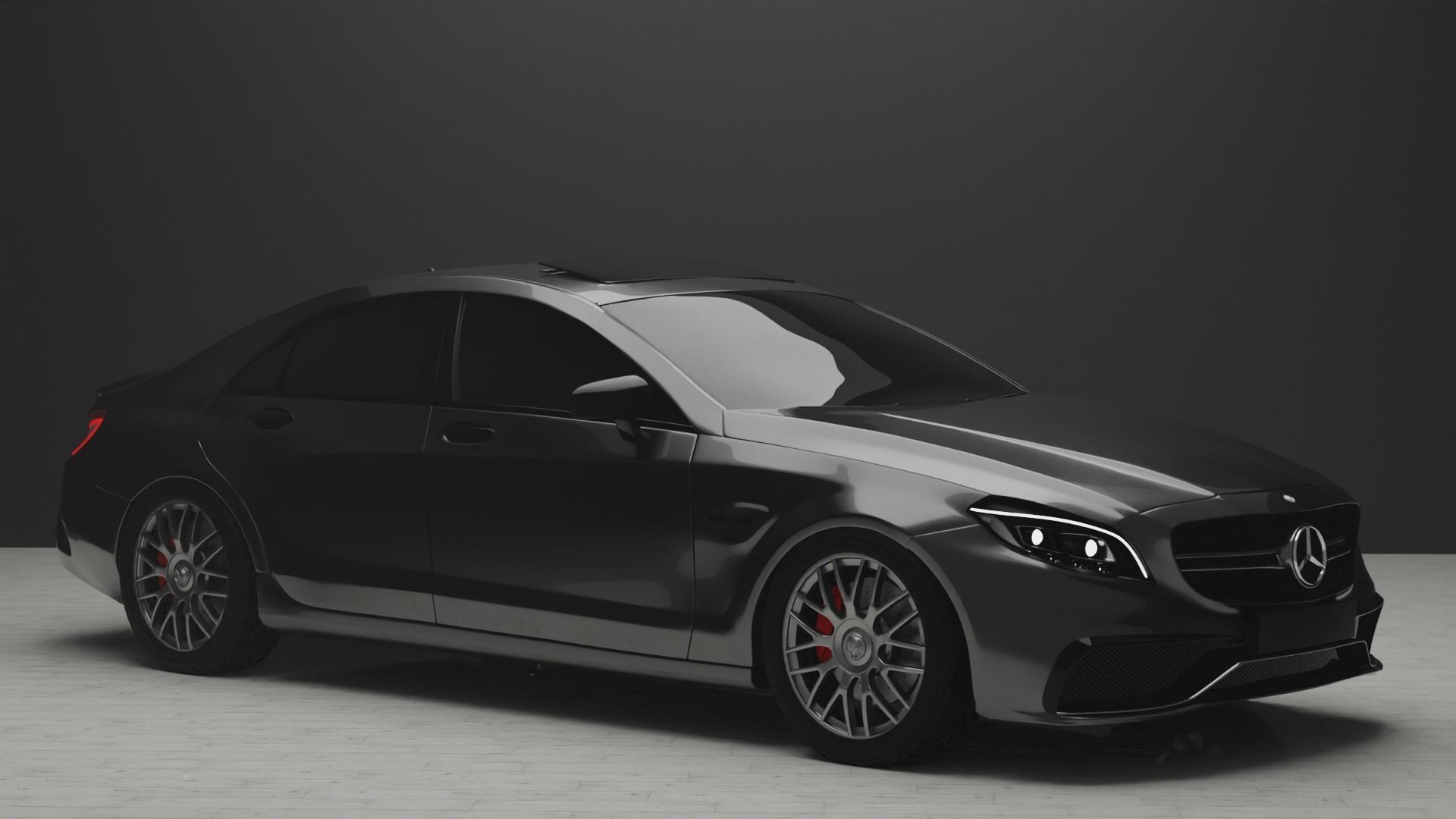 Mercedes-Benz CLS 63 W218 3D model | CGTrader