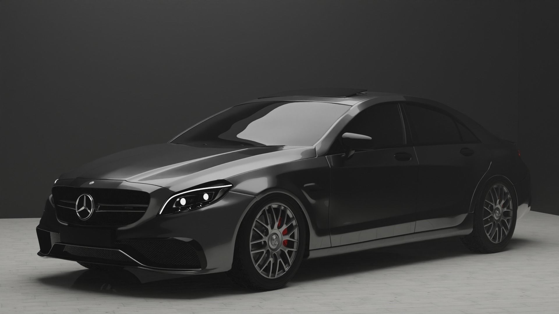 Mercedes-Benz CLS 63 W218 3D model | CGTrader