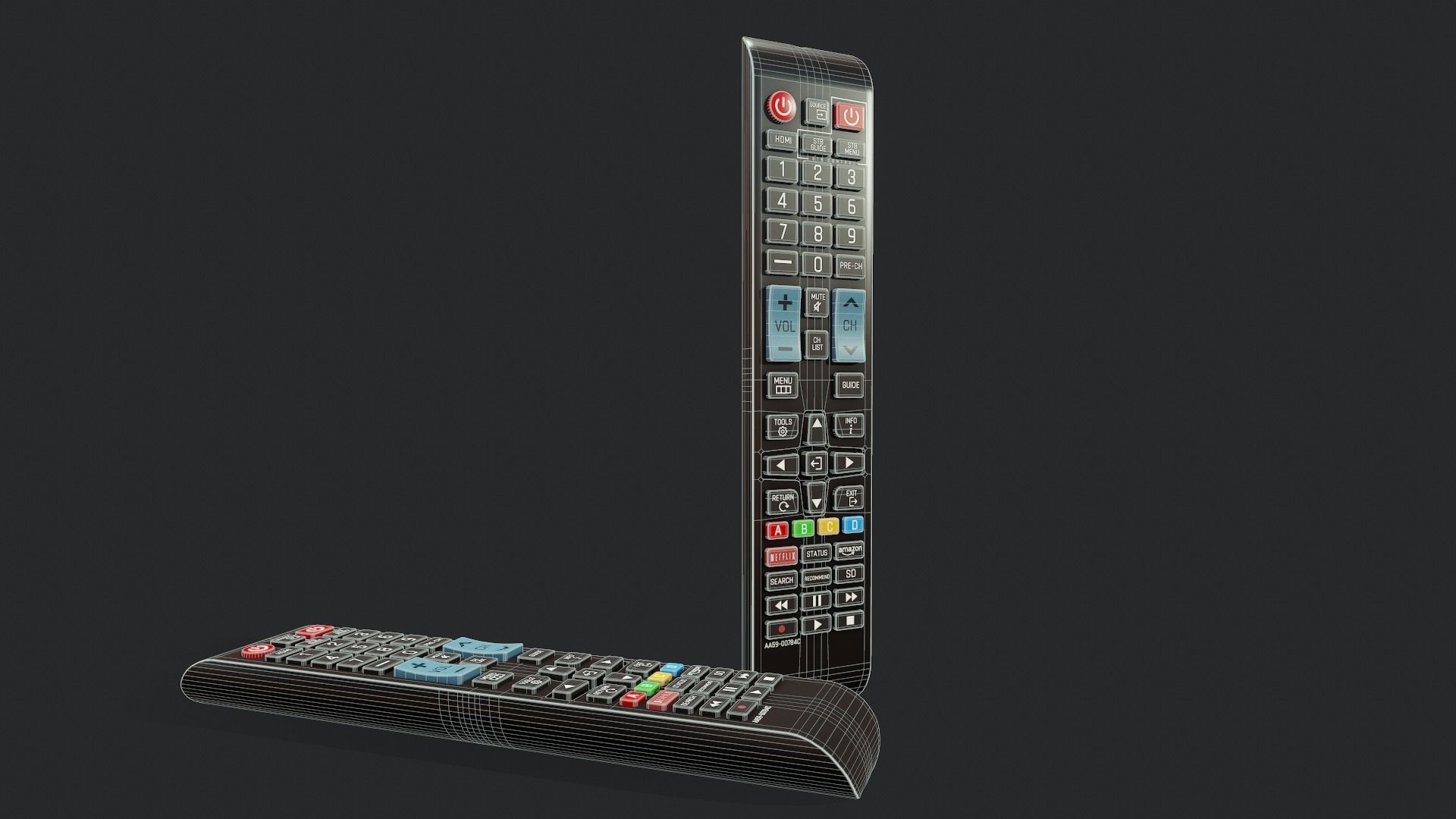 Remote Control - Tutorial Included 3D model | CGTrader