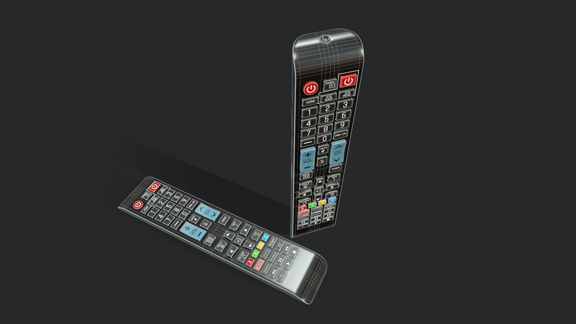 Remote Control - Tutorial Included 3D model | CGTrader