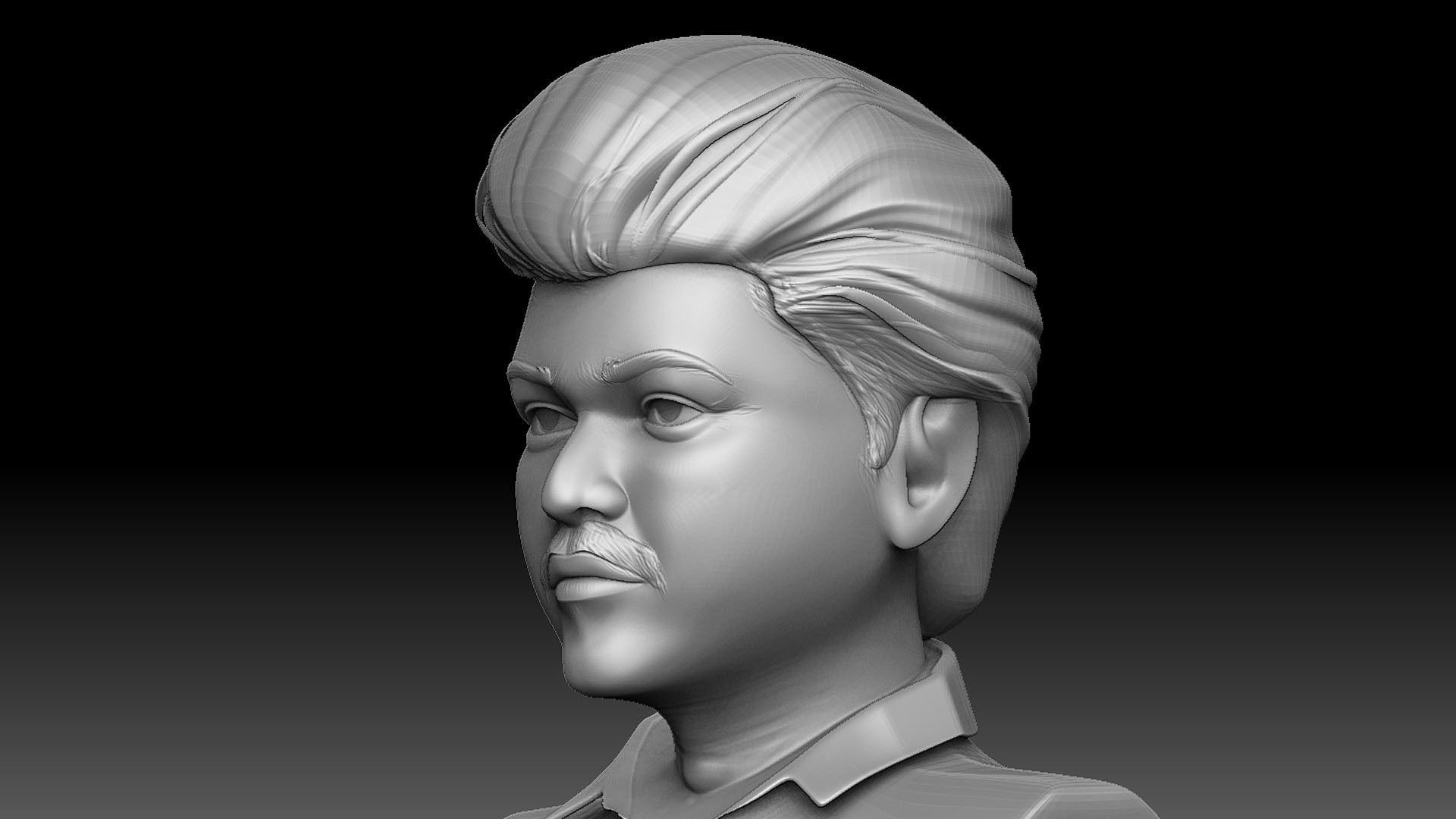 actor vijay 3D model | CGTrader