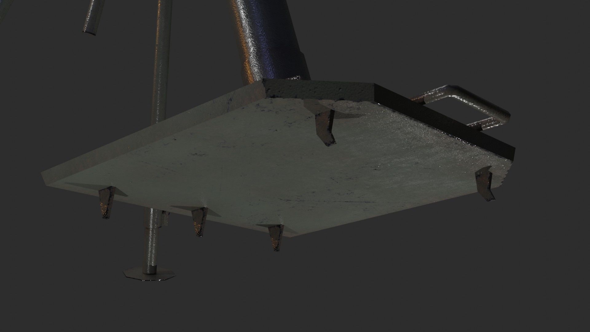 3D model 8 cm GrW 34 Granatwerfer mortar VR / AR / low-poly | CGTrader