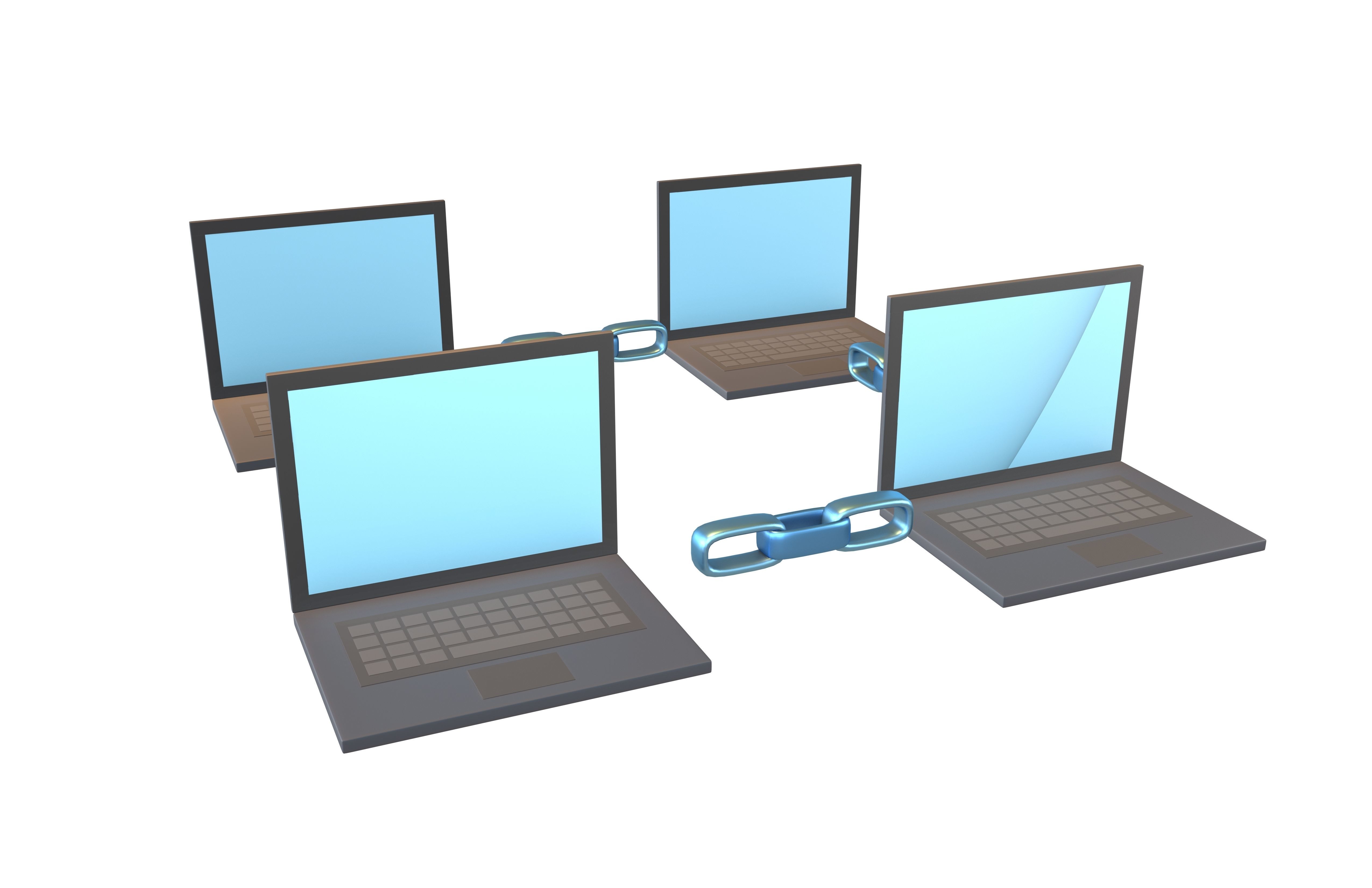 3D model Lan Network Icon V1 002 VR / AR / low-poly | CGTrader