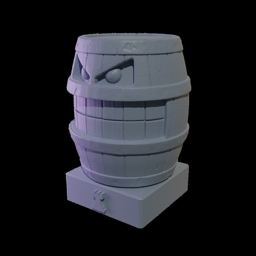 Belcha - Donkey Kong Country 3 Chess Pack 3D model 3D printable | CGTrader