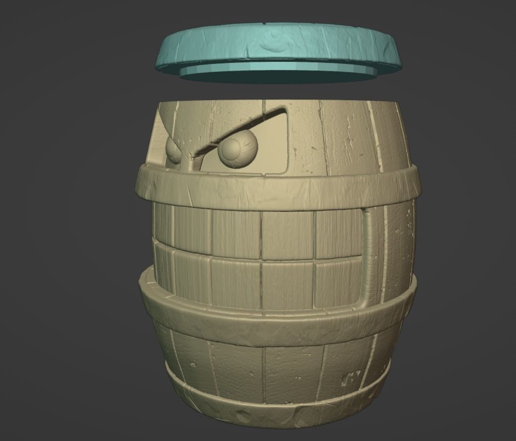 Belcha - Donkey Kong Country 3 Chess Pack 3D model 3D printable | CGTrader