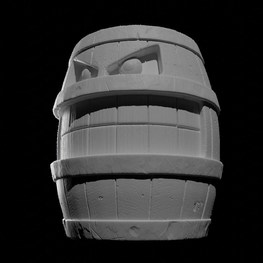 Belcha - Donkey Kong Country 3 Chess Pack 3D model 3D printable | CGTrader