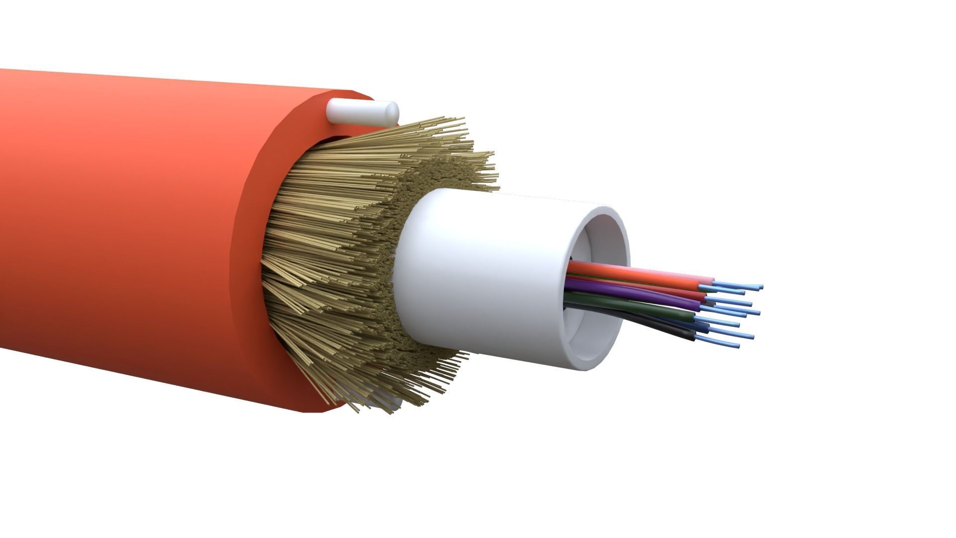 optical fiber 3D model | CGTrader