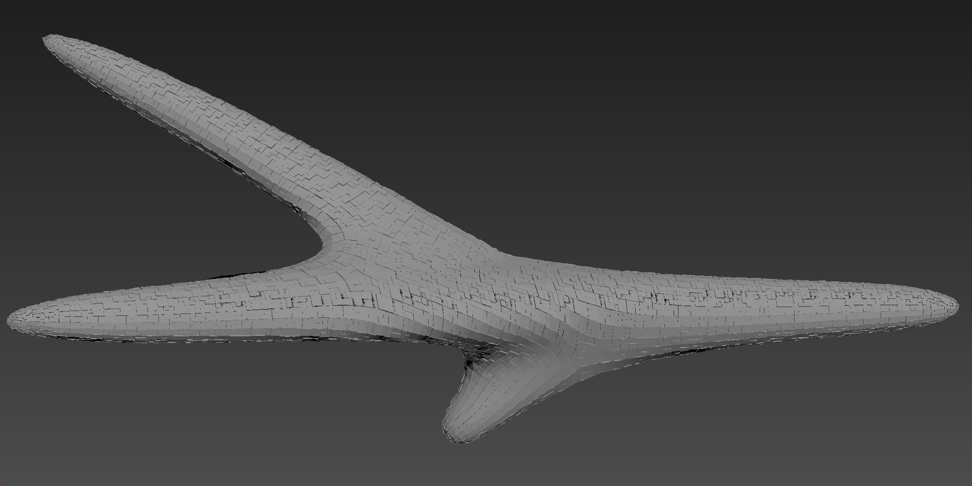 Abstract Sci-Fi Greeble Alien Spaceship 1 3D model | CGTrader