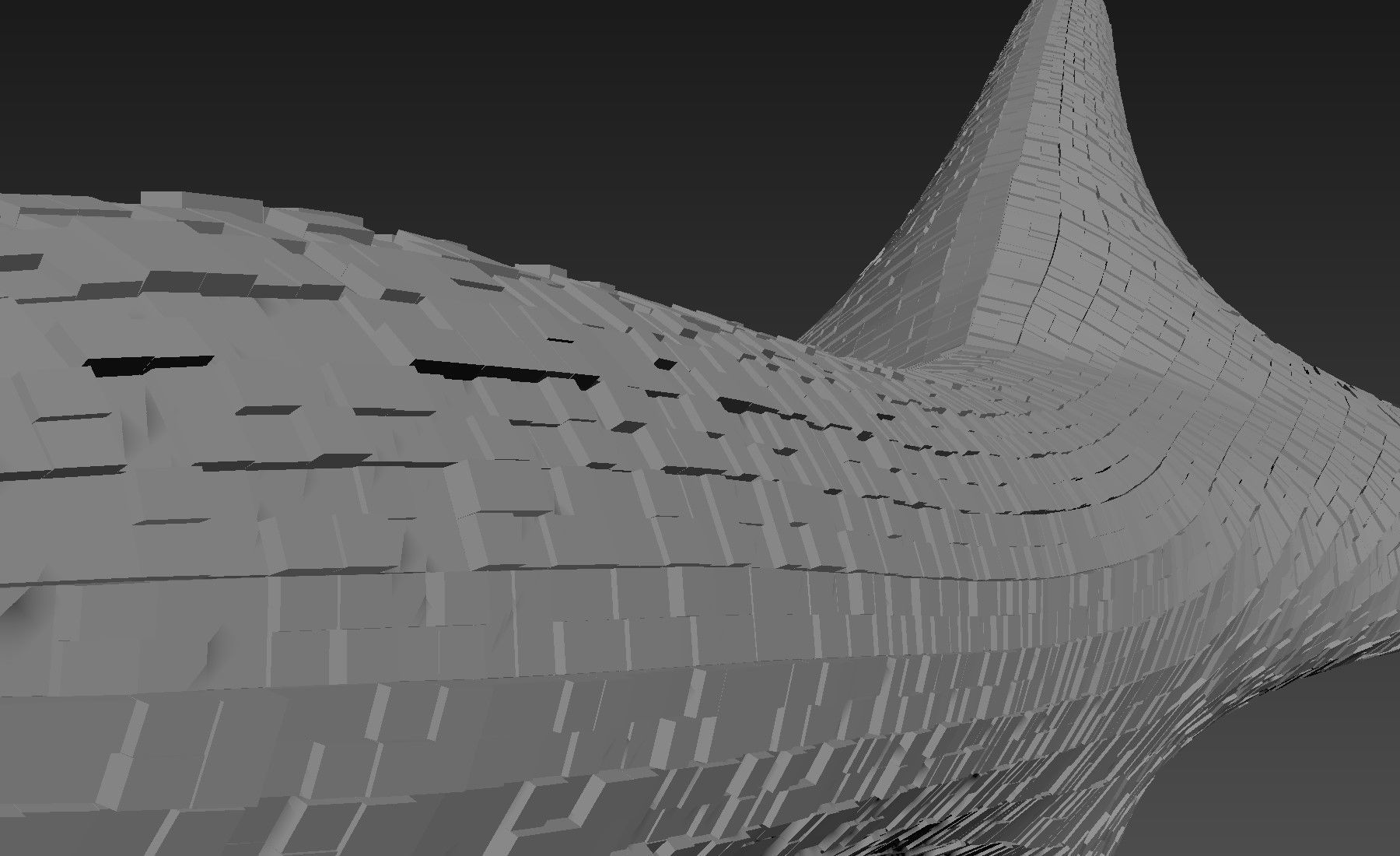 Abstract Sci-Fi Greeble Alien Spaceship 1 3D model | CGTrader