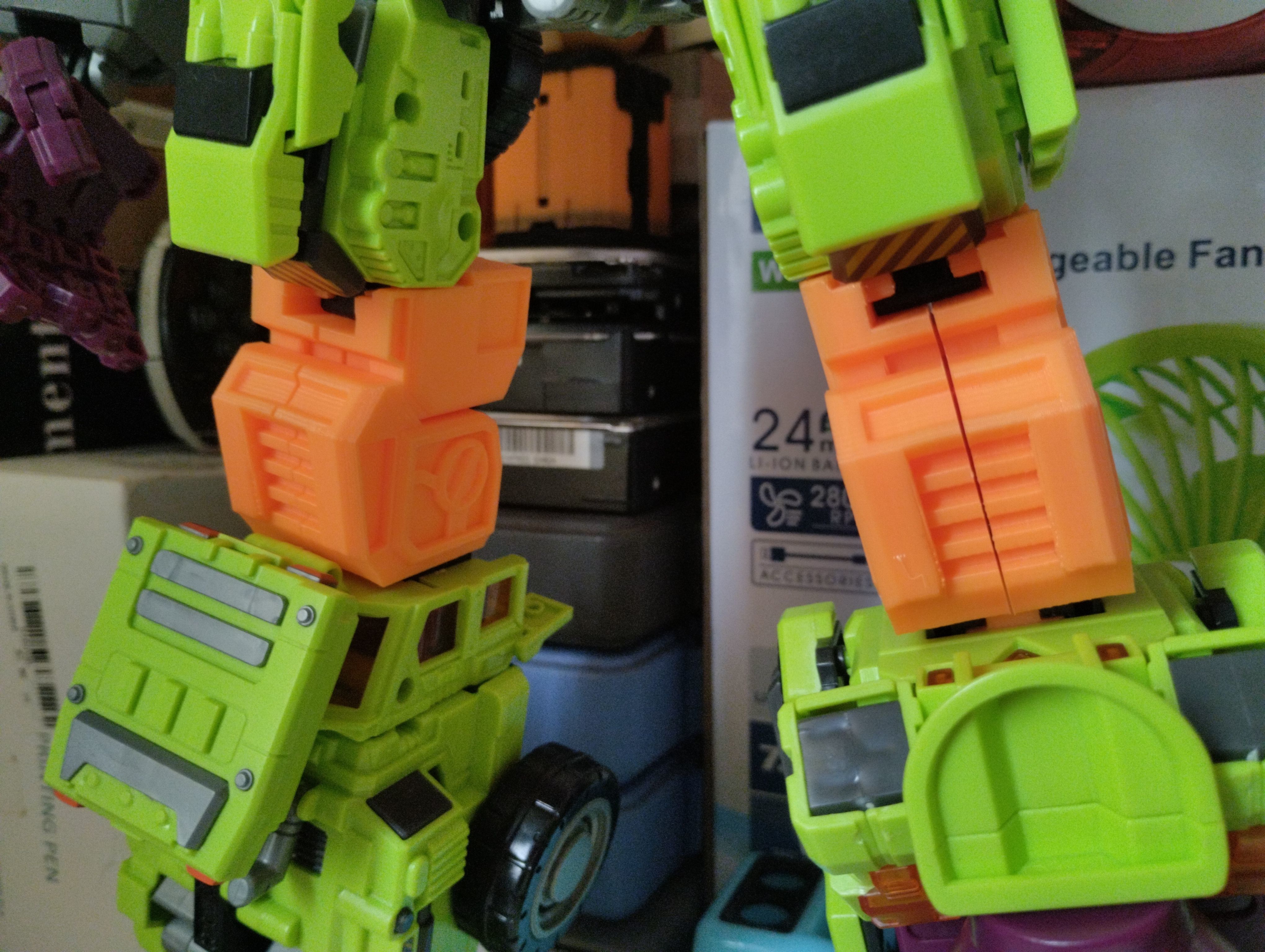 Devastator NBK GT Builder knee joint 3D model | CGTrader