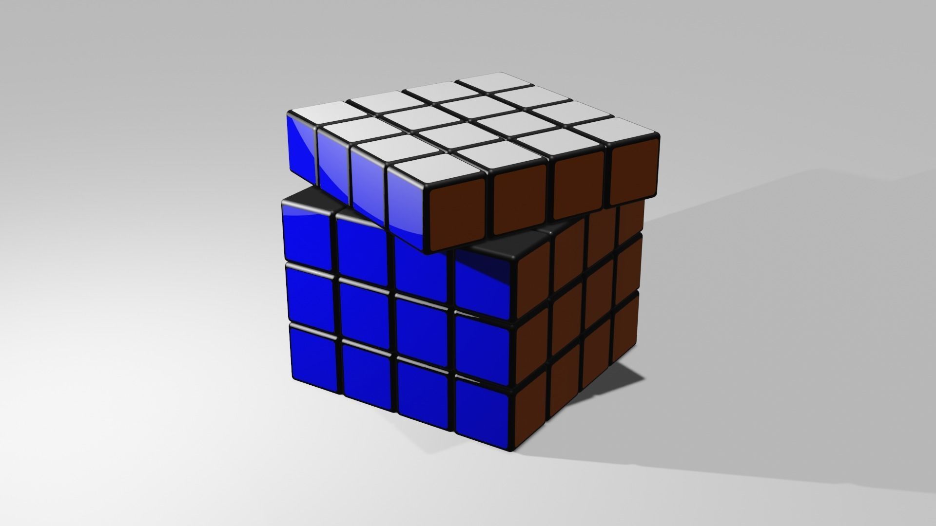 3D model Cubo Di Rubik VR / AR / low-poly | CGTrader