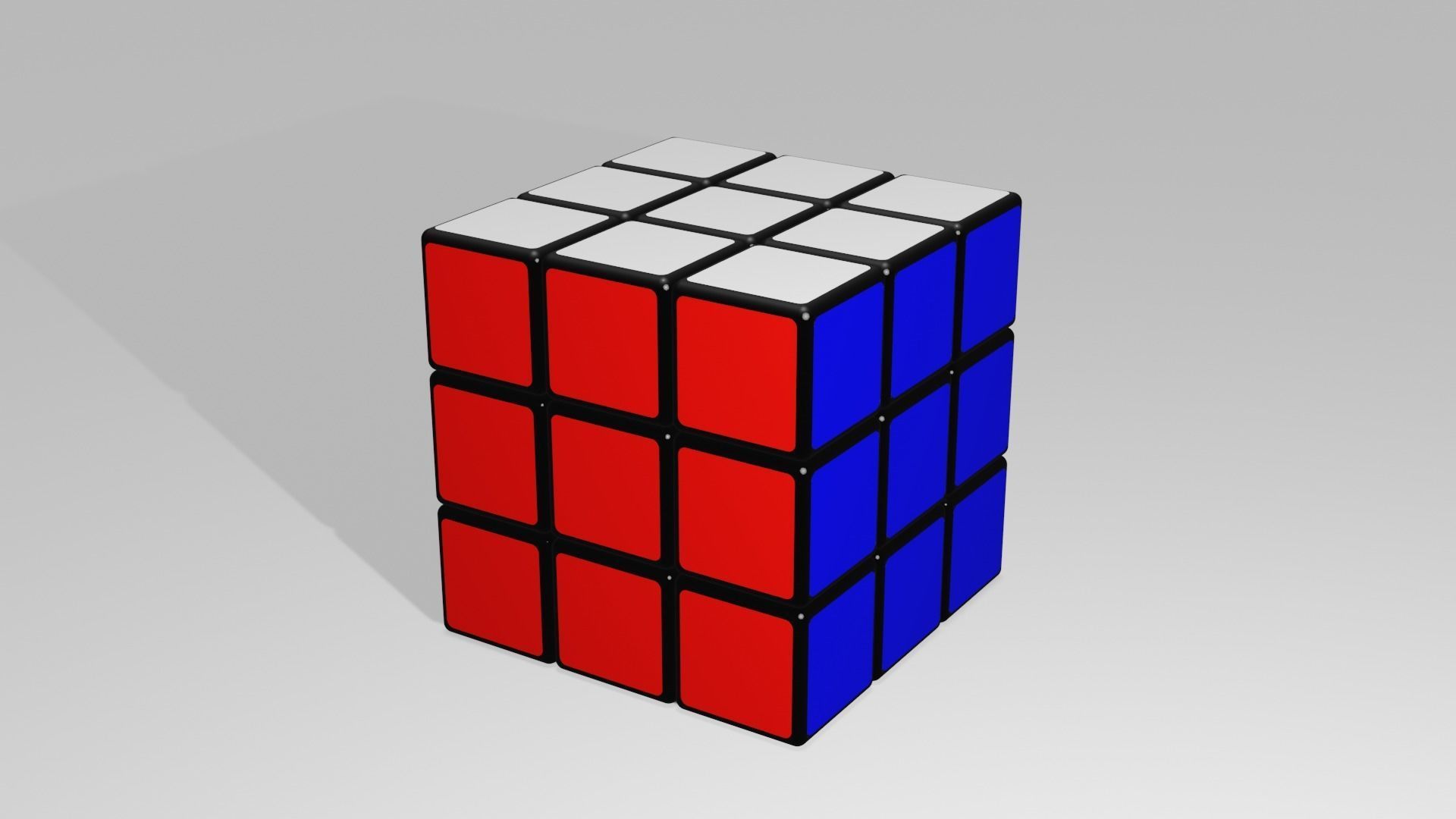 3D model Cubo Di Rubik VR / AR / low-poly | CGTrader