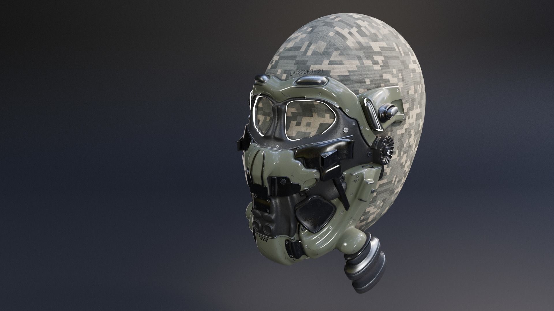 Special Military Helmet 3D model | CGTrader