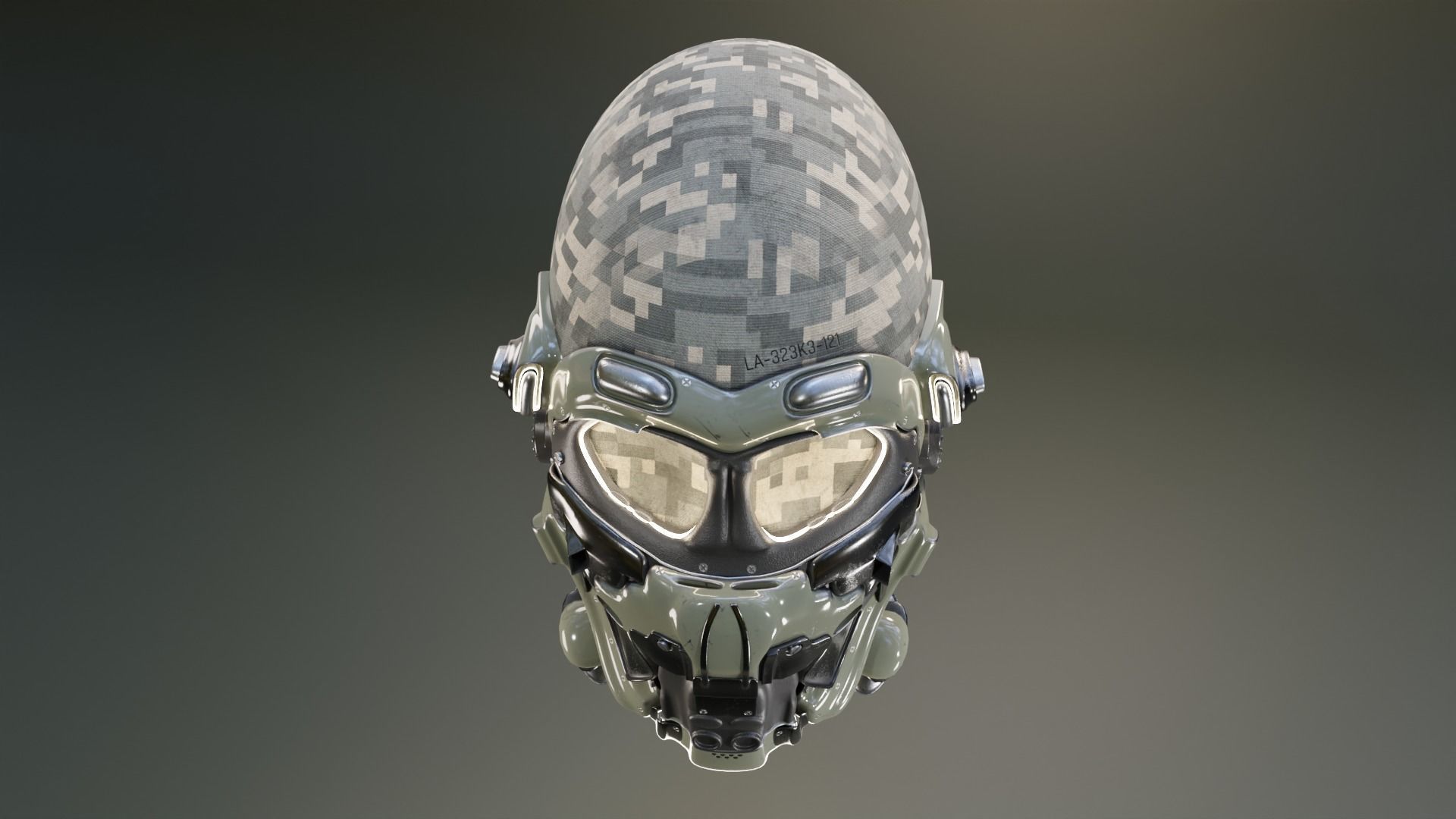 Special Military Helmet 3D model | CGTrader