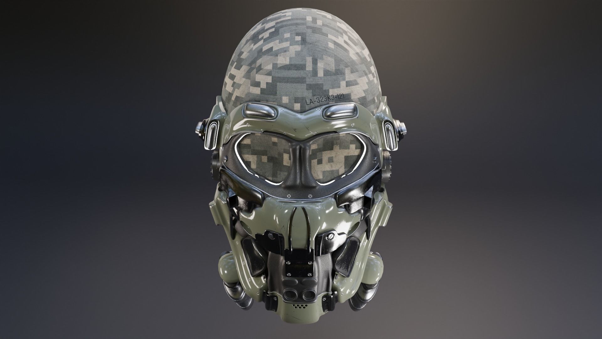 Special Military Helmet 3D model | CGTrader