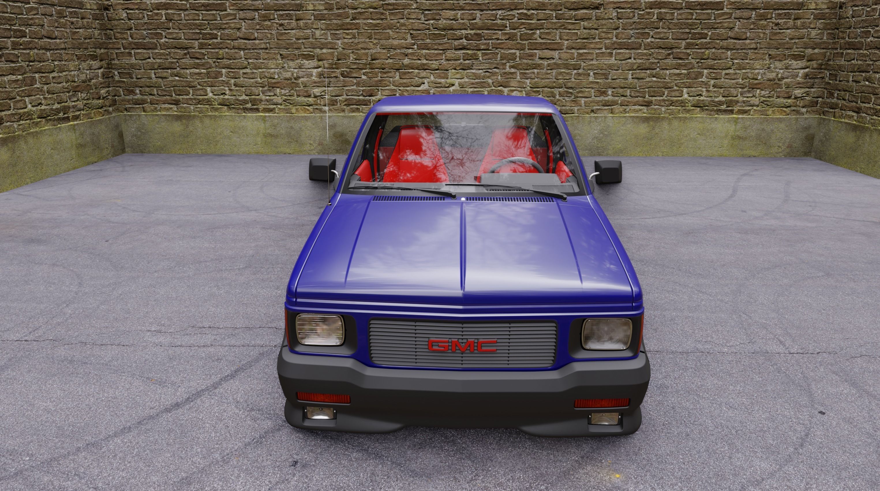 3D model GMC syclone VR / AR / low-poly | CGTrader