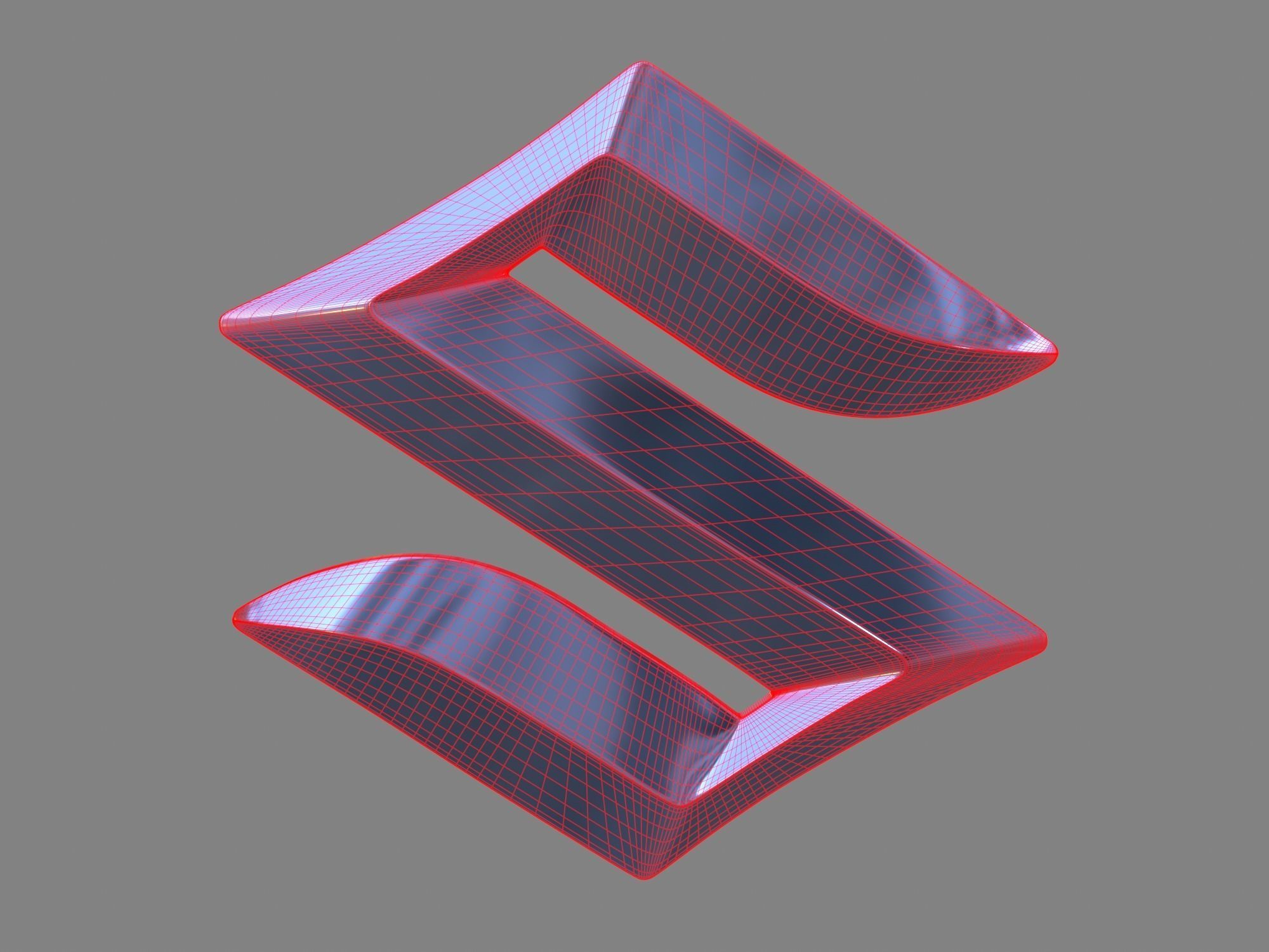 Suzuki Logo 3D model | CGTrader