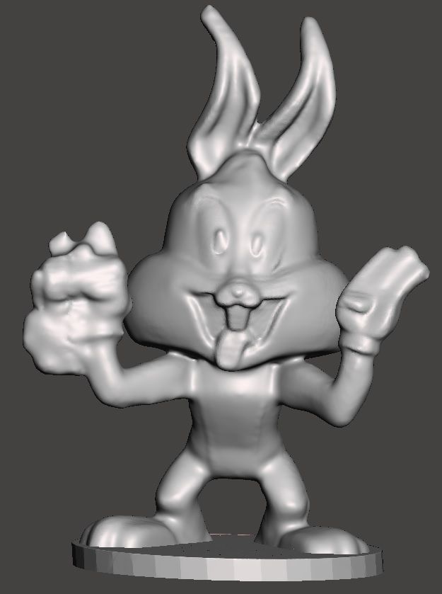 bugs bunny 3D model 3D printable | CGTrader
