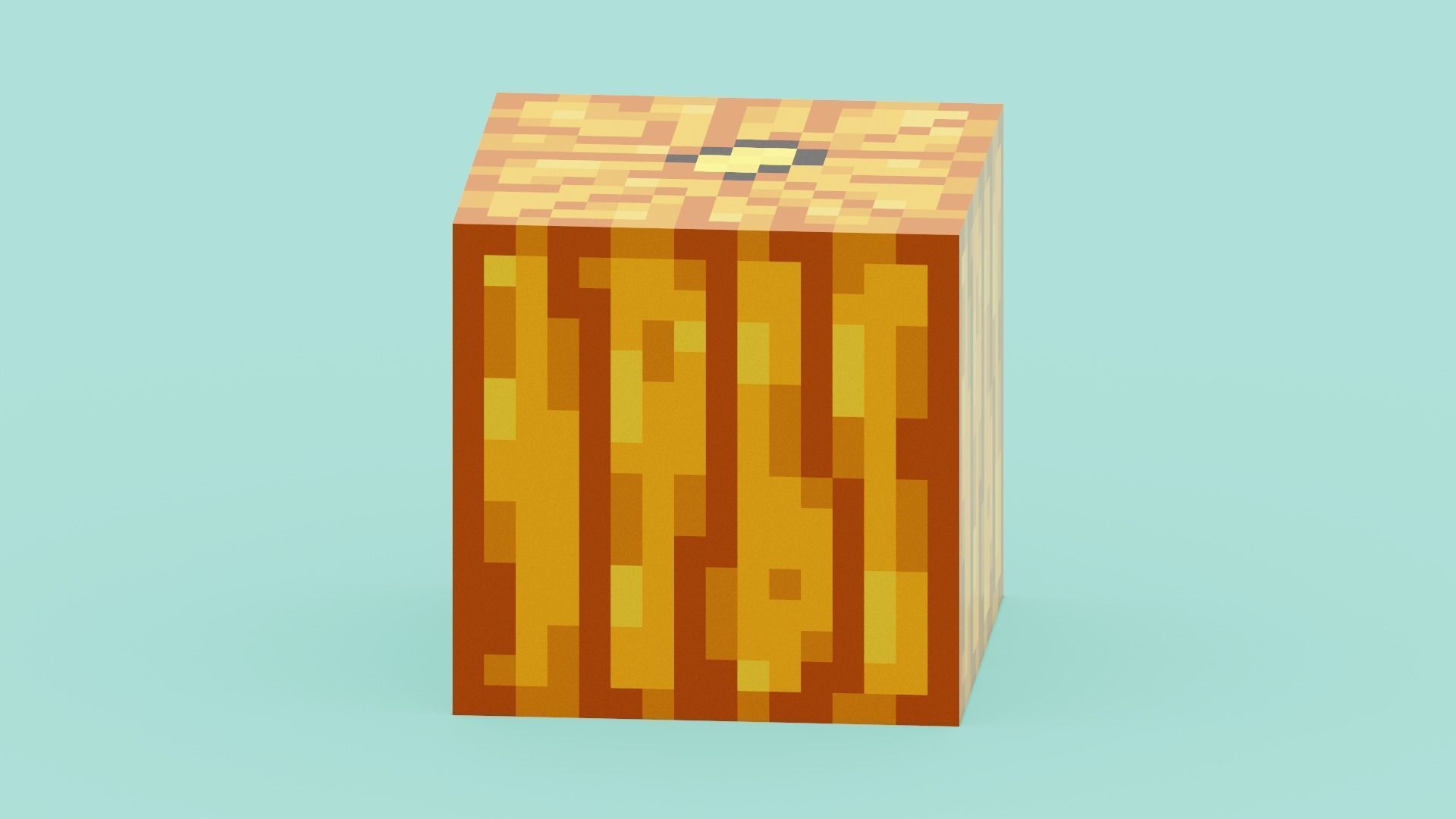 3D model Minecraft Pumpkin VR / AR / low-poly | CGTrader