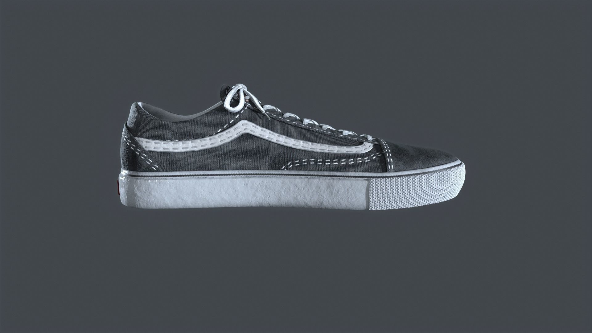 3D model Vans Sneakers Old Skool VR / AR / low-poly | CGTrader