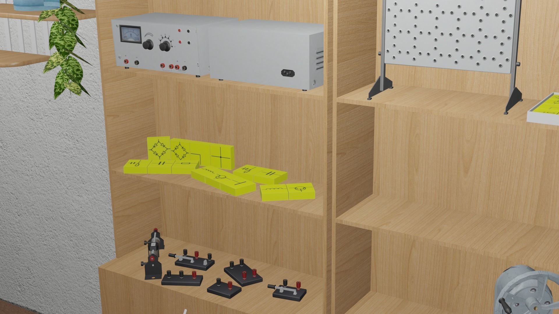 Physics Lab 3D Model 3D model animated rigged | CGTrader