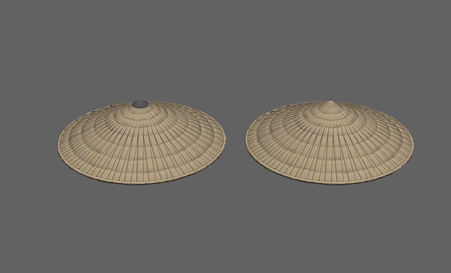 Chinese Oriental Asian conical hat Ztool 3D model 3D printable | CGTrader