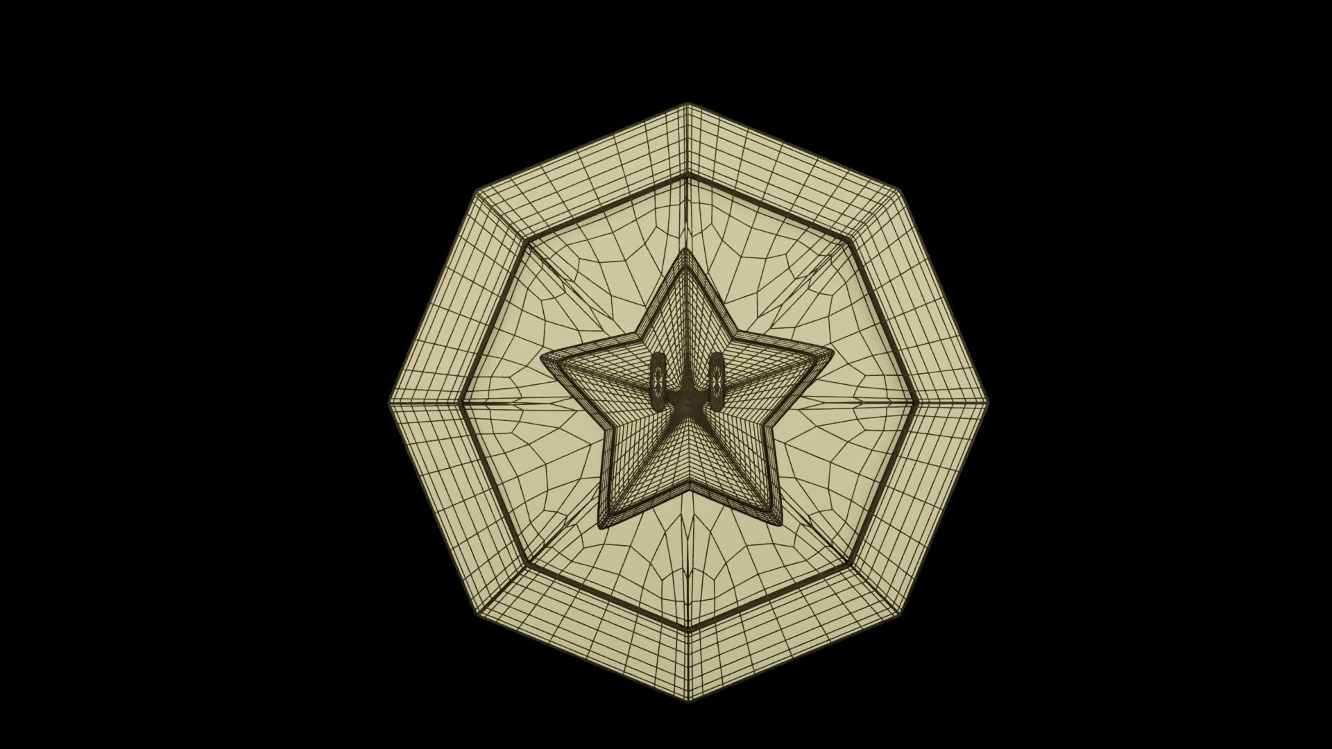 Star Medal Super Mario 3D model | CGTrader