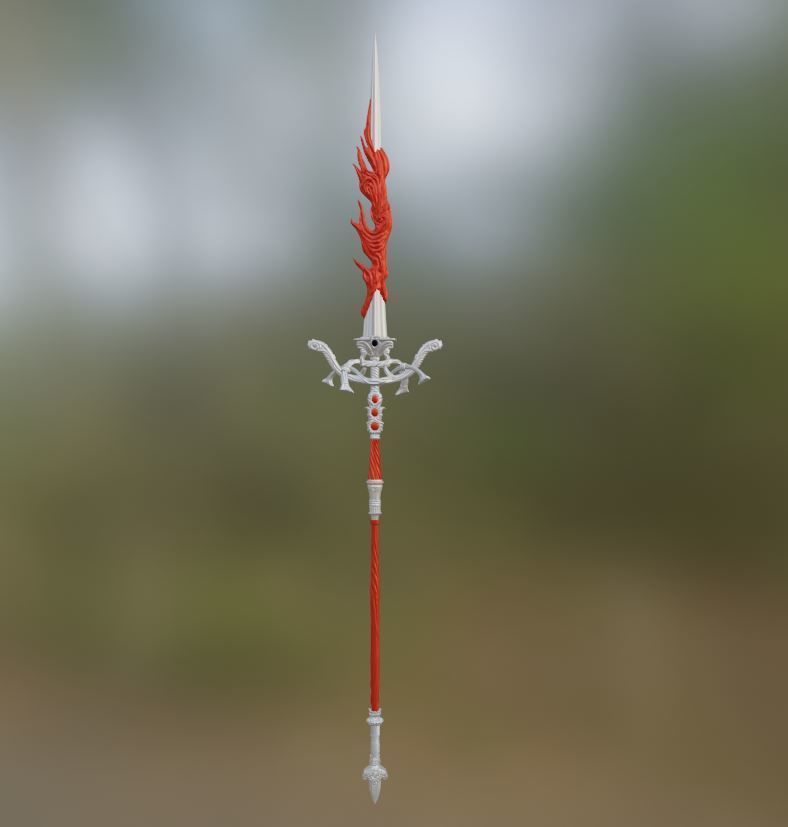 Spear of the Impaler from Messmer Elden Ring 3D model 3D printable ...