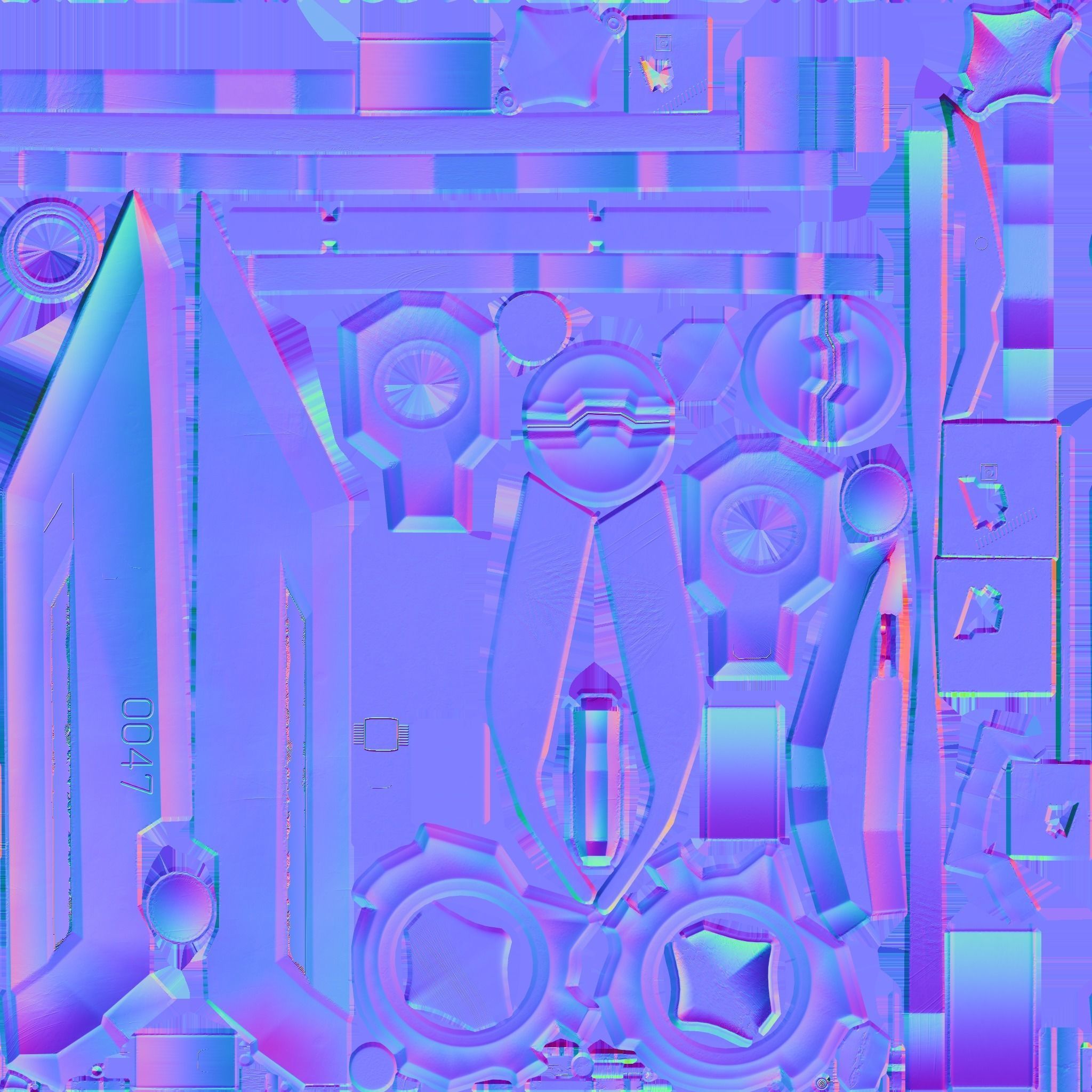 3D model Mech Sword VR / AR / low-poly | CGTrader