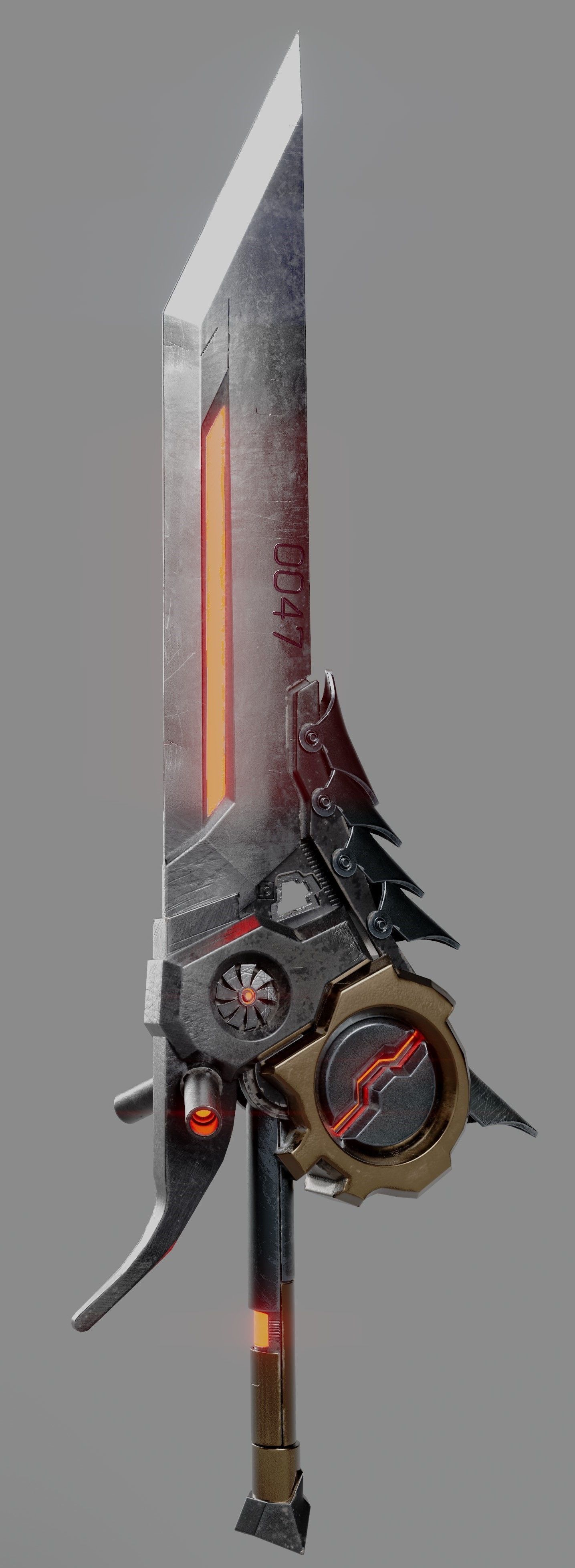 3D model Mech Sword VR / AR / low-poly | CGTrader